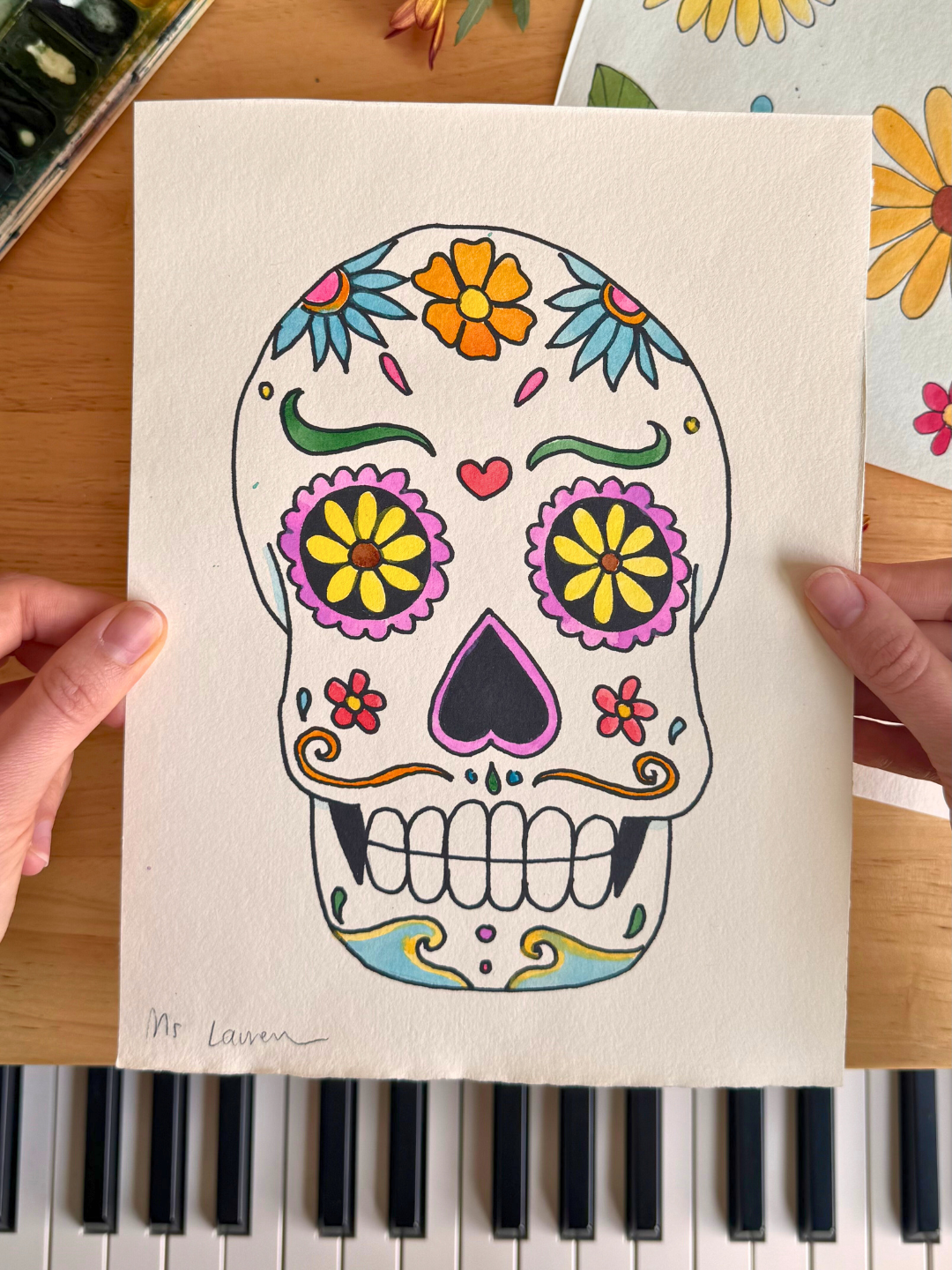 Sugar Skulls – Art With Lauren