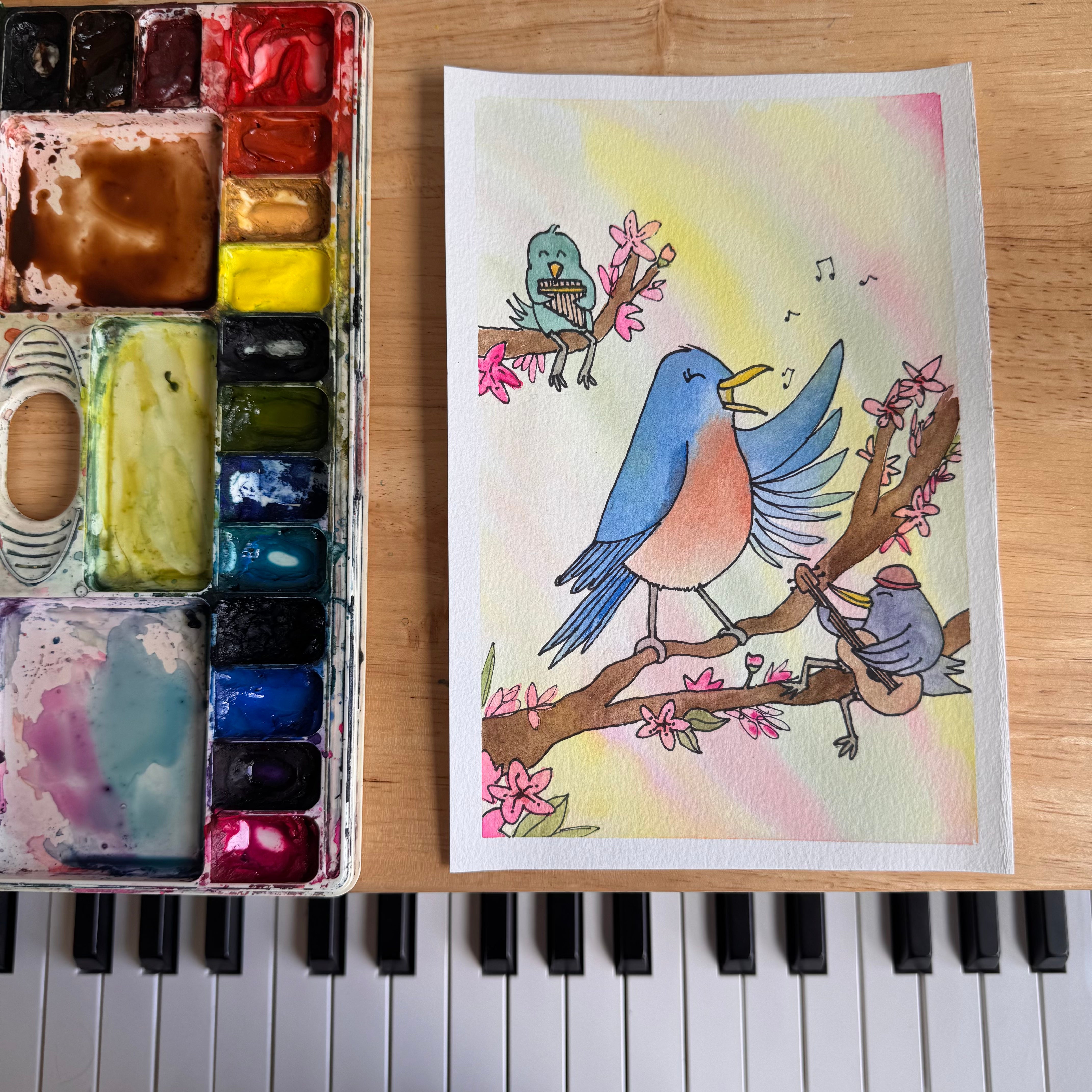 Bluebird Band – Art With Lauren